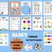 Bluey Activity Book. Printable Preschool & Toddler Learning Binder ...