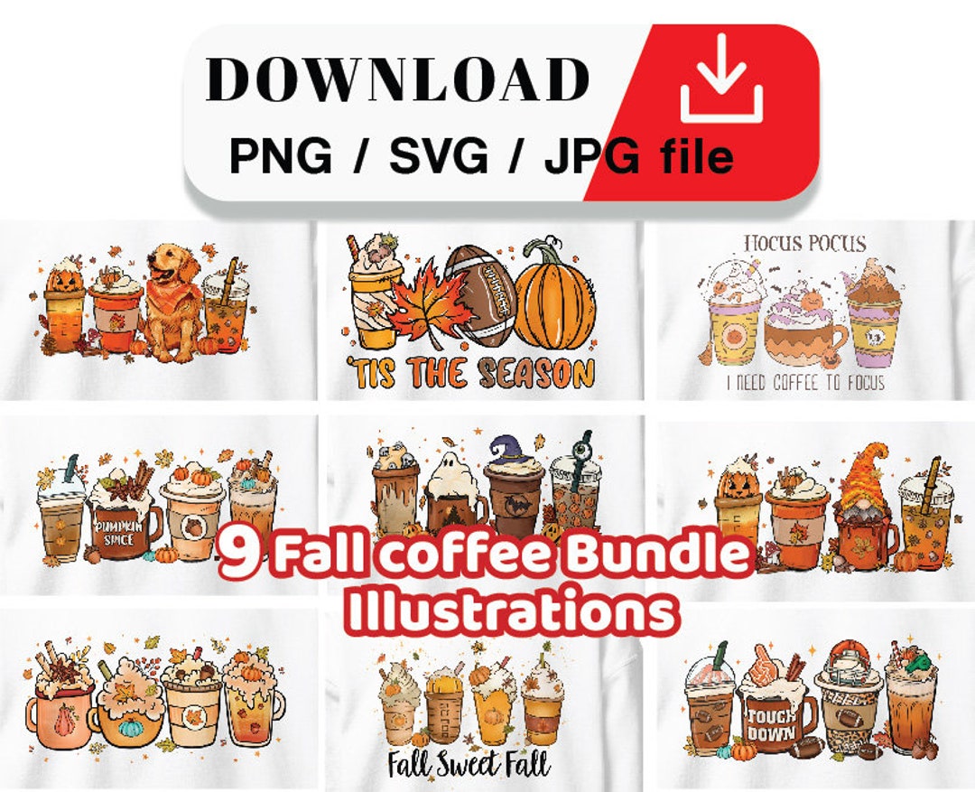 Fall Images, Sublimation, SVG File, PNG File, JPG File, Digital File ...