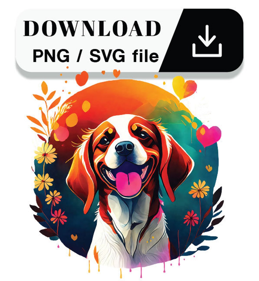 Instant Download PNG and SVG Files. Dog, Doggie, Heart, Tumbler ...