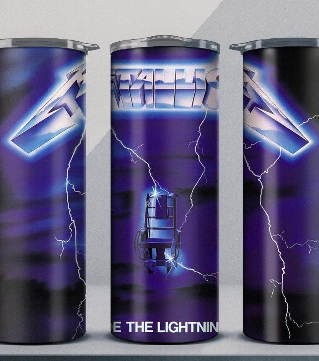 Metallica Ride the Lighting Tumbler or Water Bottle - Etsy