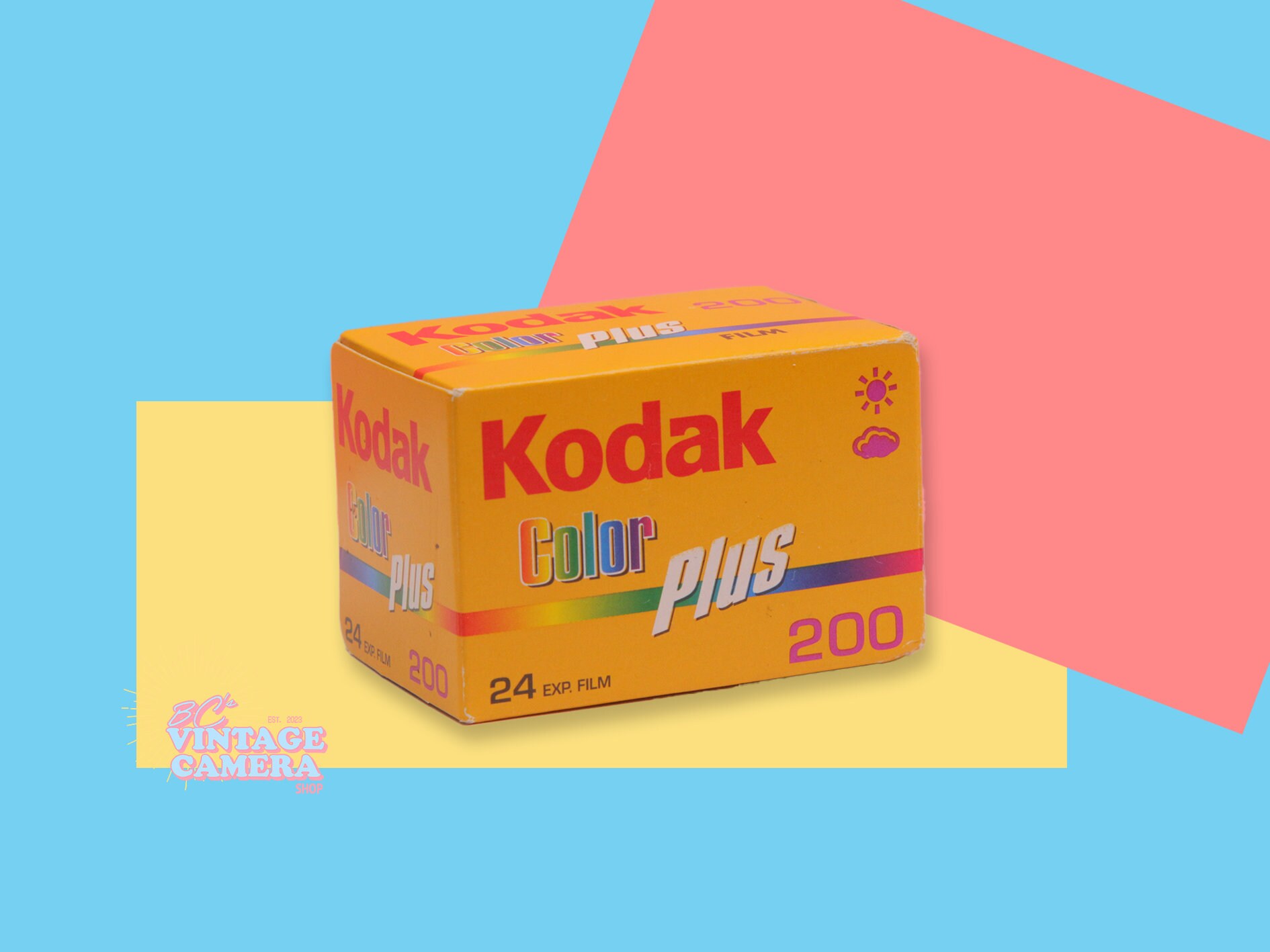 Kodak Color Plus 24exp 200iso Expired 35mm Film - Etsy