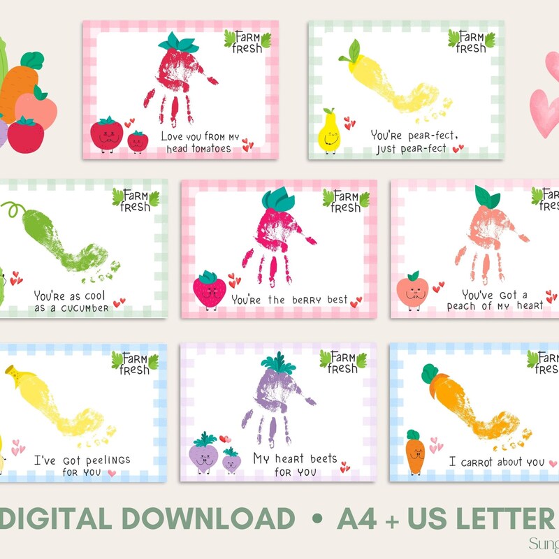 Handprint Craft - Etsy