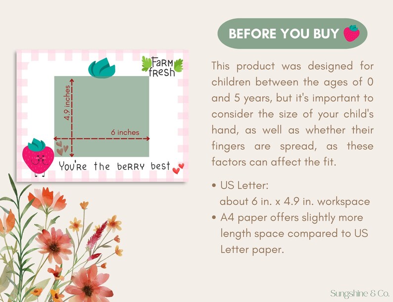 Strawberry Handprint Art, Preschool Activity, Summer Craft, Craft for ...