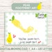 Pear Footprint Art, Preschool Activity, Summer Craft, Crafts for Kids ...