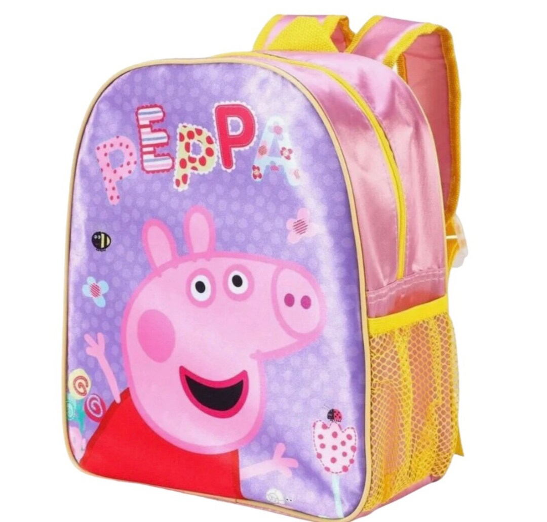 Peppa Pig Pick/ Kids Character Backpacks/peppa Pig Bag/ Kids - Etsy