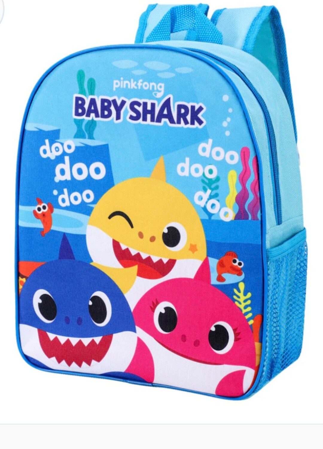 Baby Shark Backpack/kids School Bag/ Kids Character Bags/ Boys - Etsy