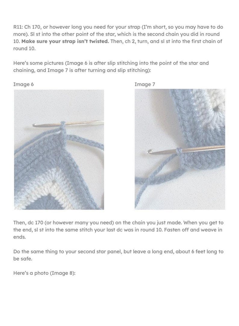 Star Crochet Bag Pattern, Y2K Tote Purse (PDF Download) - Etsy