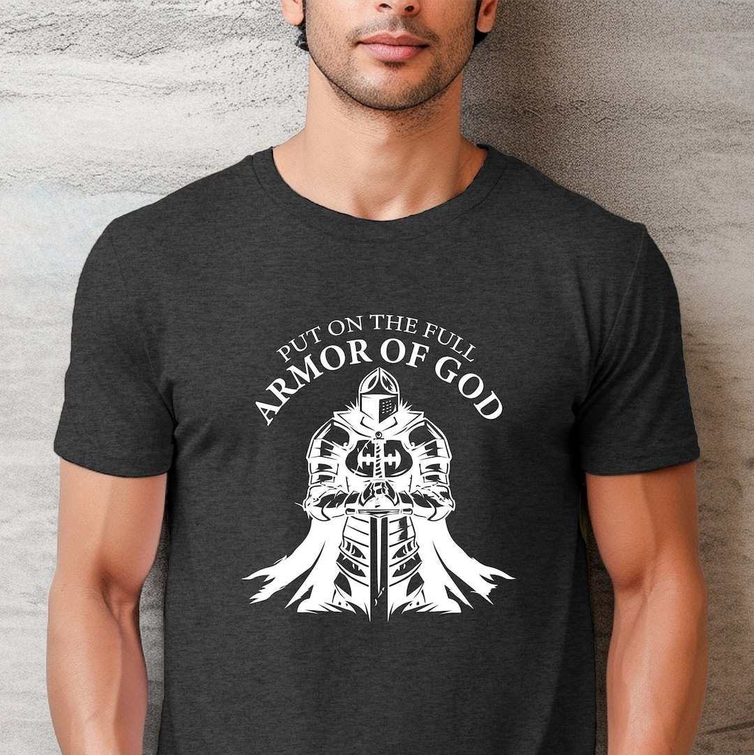 Armor of God Shirt,full Armor of God Shirt,faith Warrior Tee,christian ...