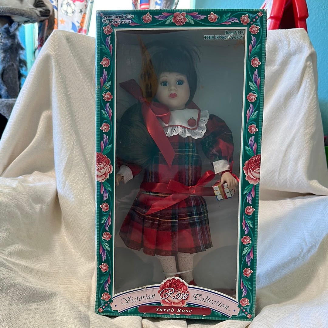 Victorian Rose Porcelain Doll Sarah Rose - Etsy