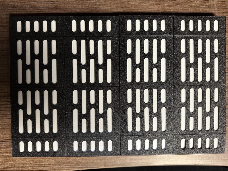 Death Star Wall Panel | Star Wars Display Backdrop | 3D Printed Diorama ...