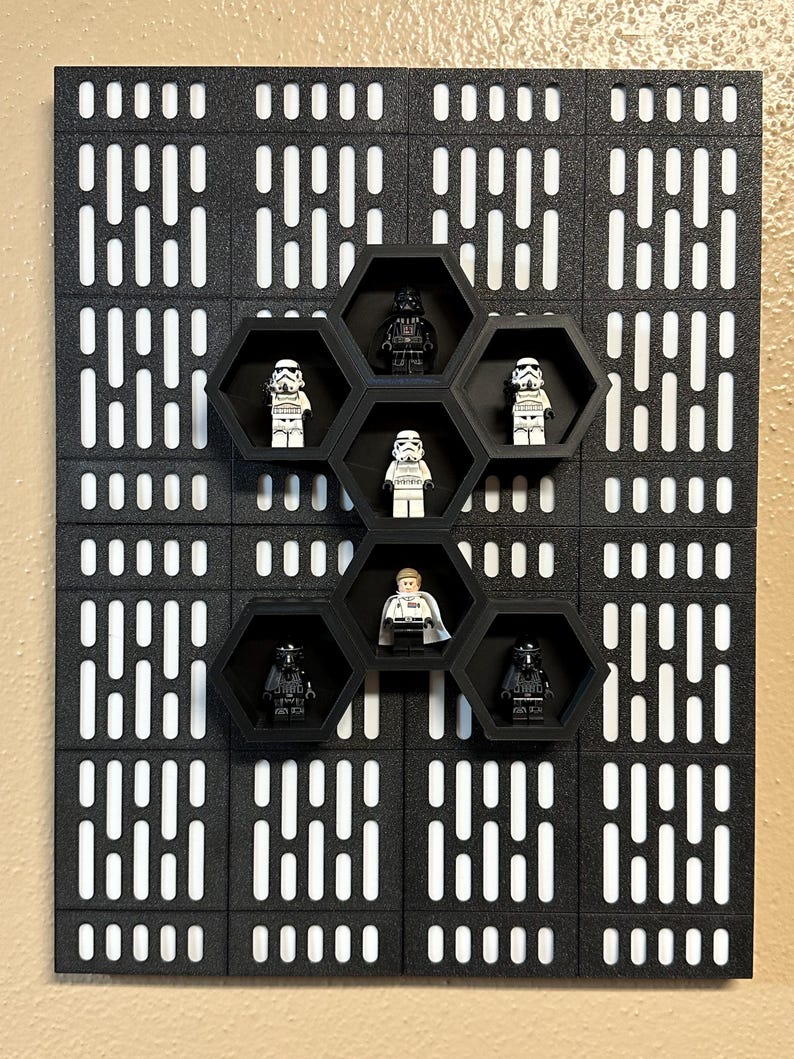 Death Star Wall Panel | Star Wars Display Backdrop | 3D Printed Diorama ...