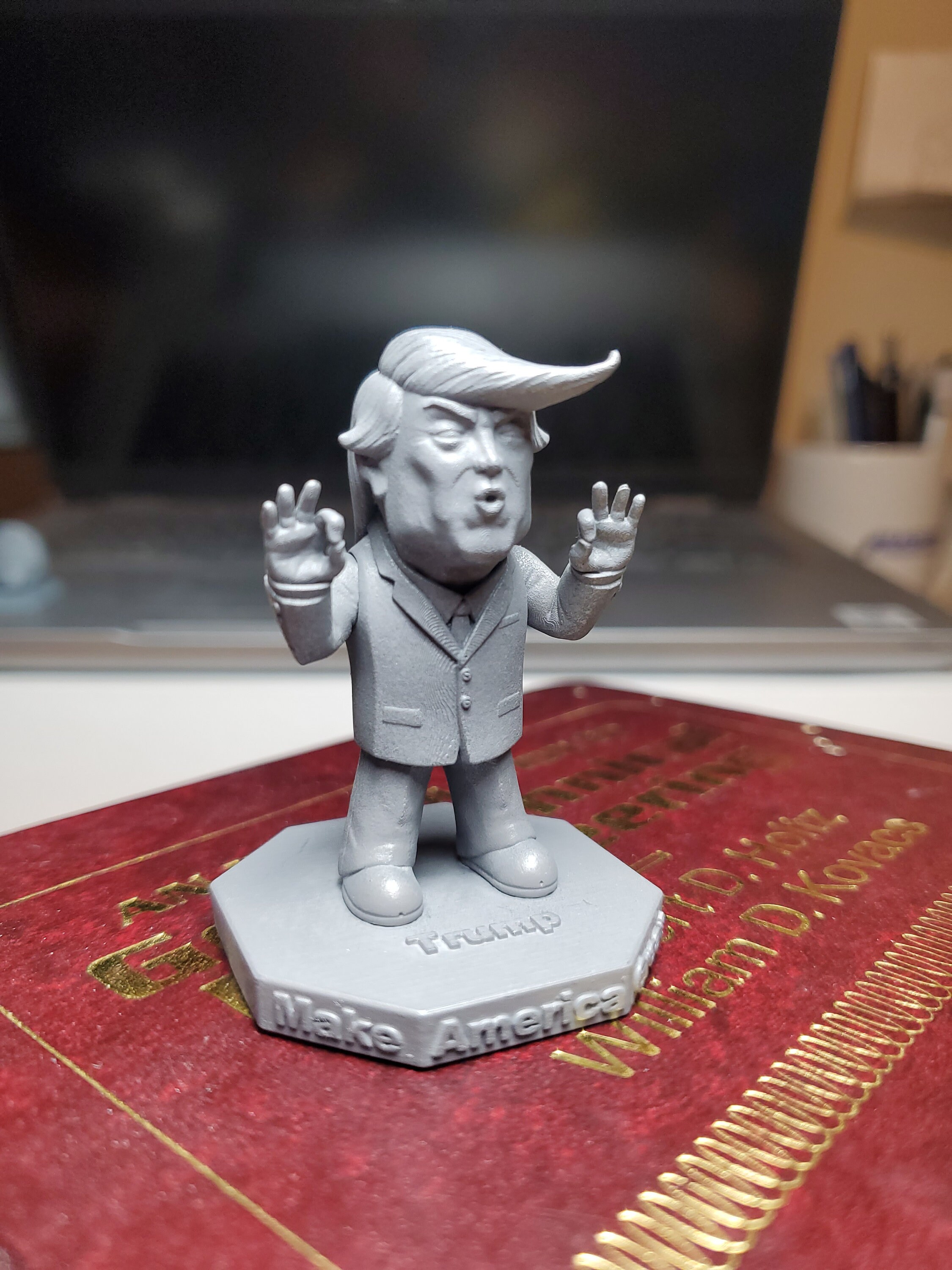 World Leader Collection - Donald Trump MAGA - 3D Figure Print - Etsy