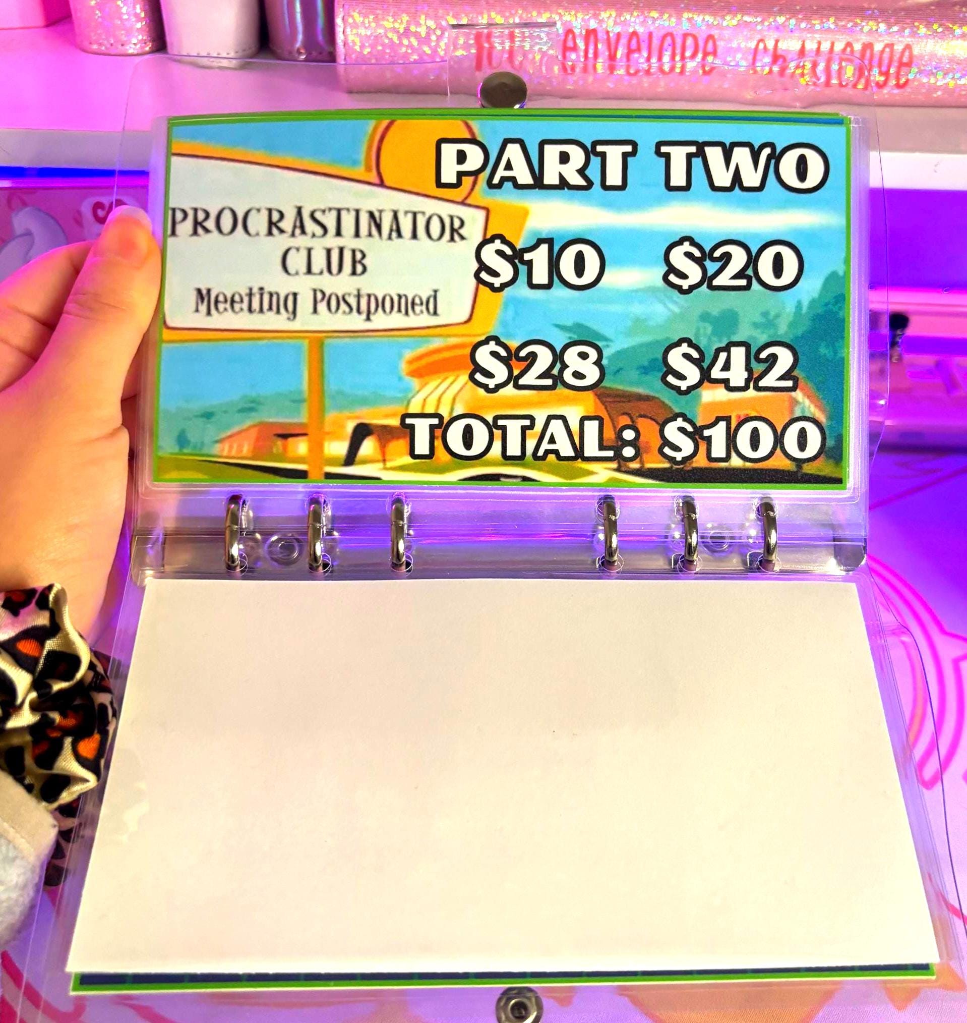 Kim Possible Cash Stuffing Savings Challenge A6 Budgeting - Etsy
