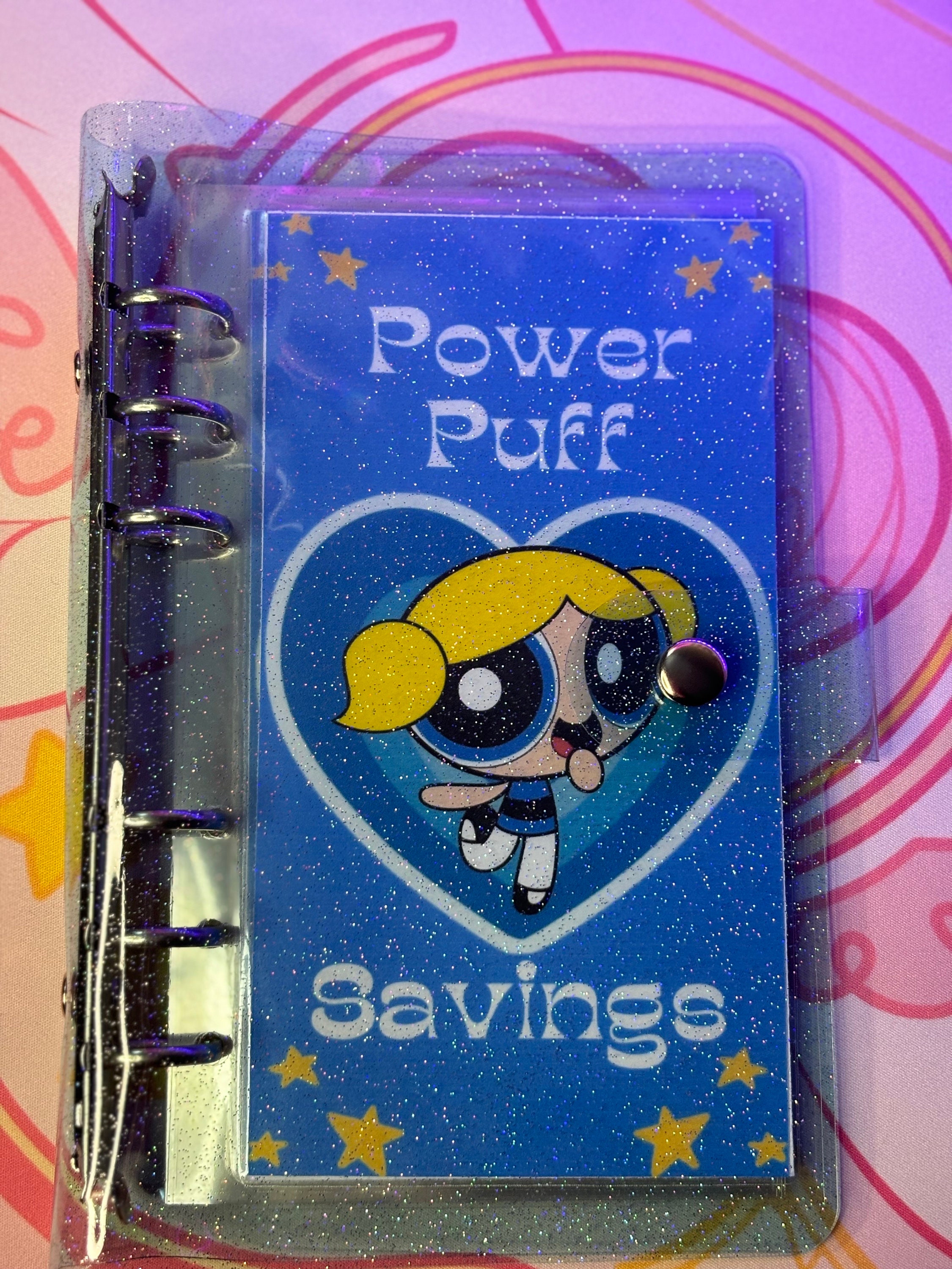 Power Puff Denomination A6 Savings Challenge Binder Limited Edition - Etsy