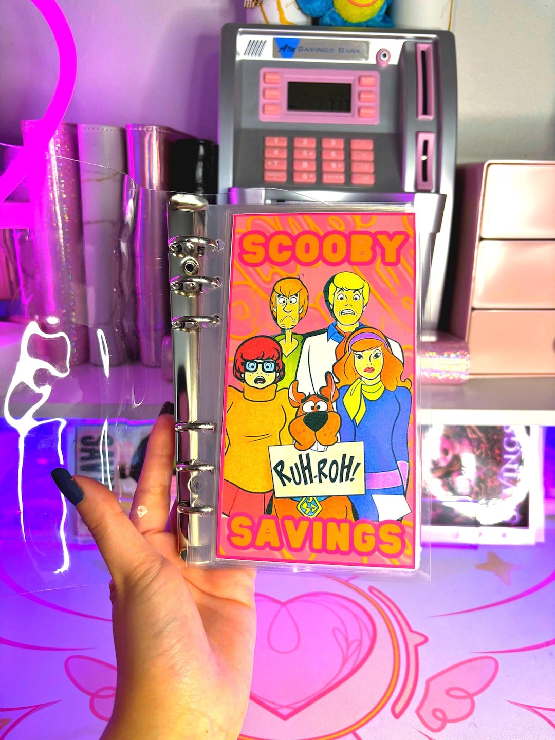 Mystery Squad Scooby Cash Stuffing Savings Challenge A6 Budgeting - Etsy