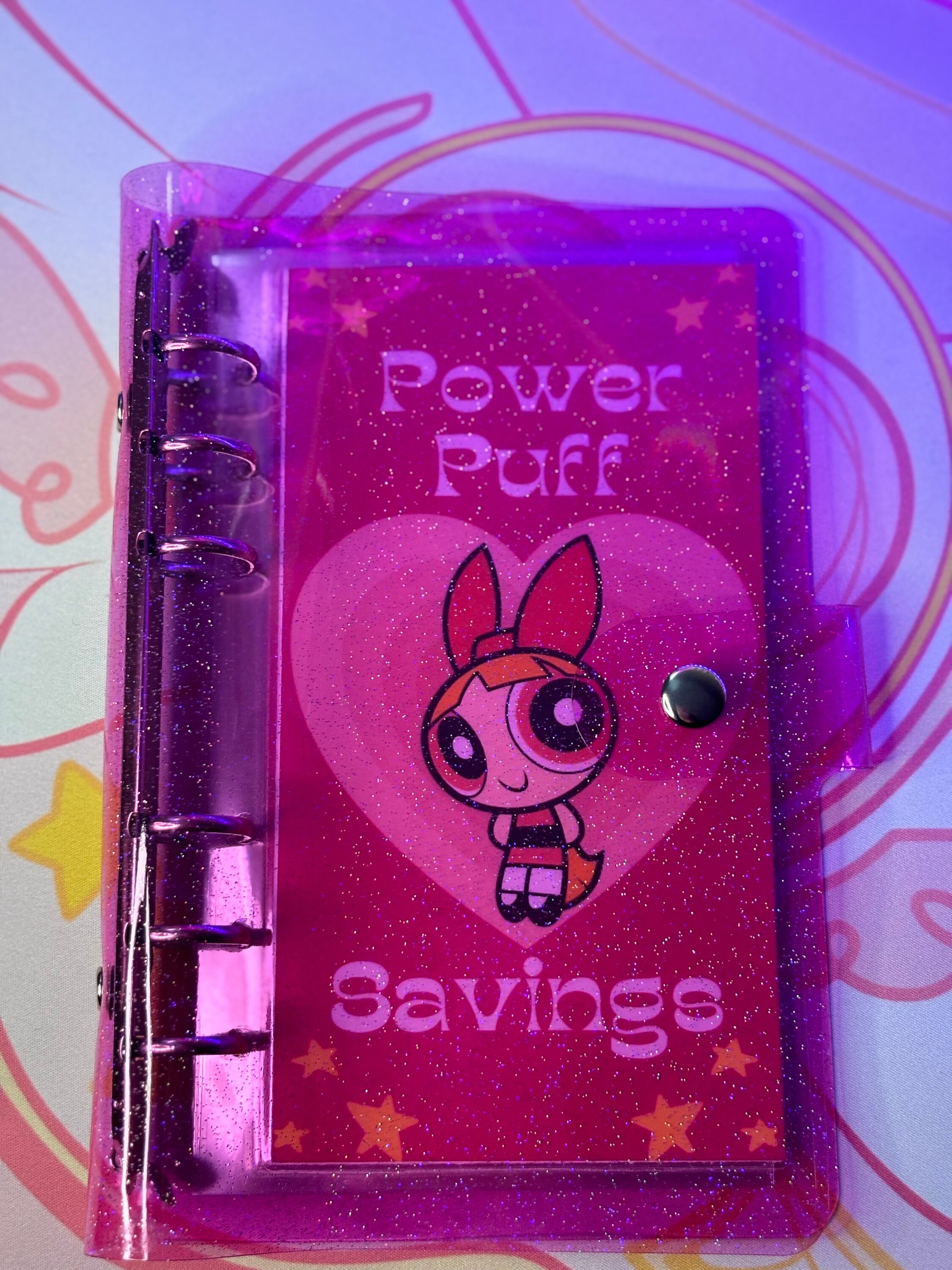 Power Puff Denomination A6 Savings Challenge Binder Limited Edition - Etsy