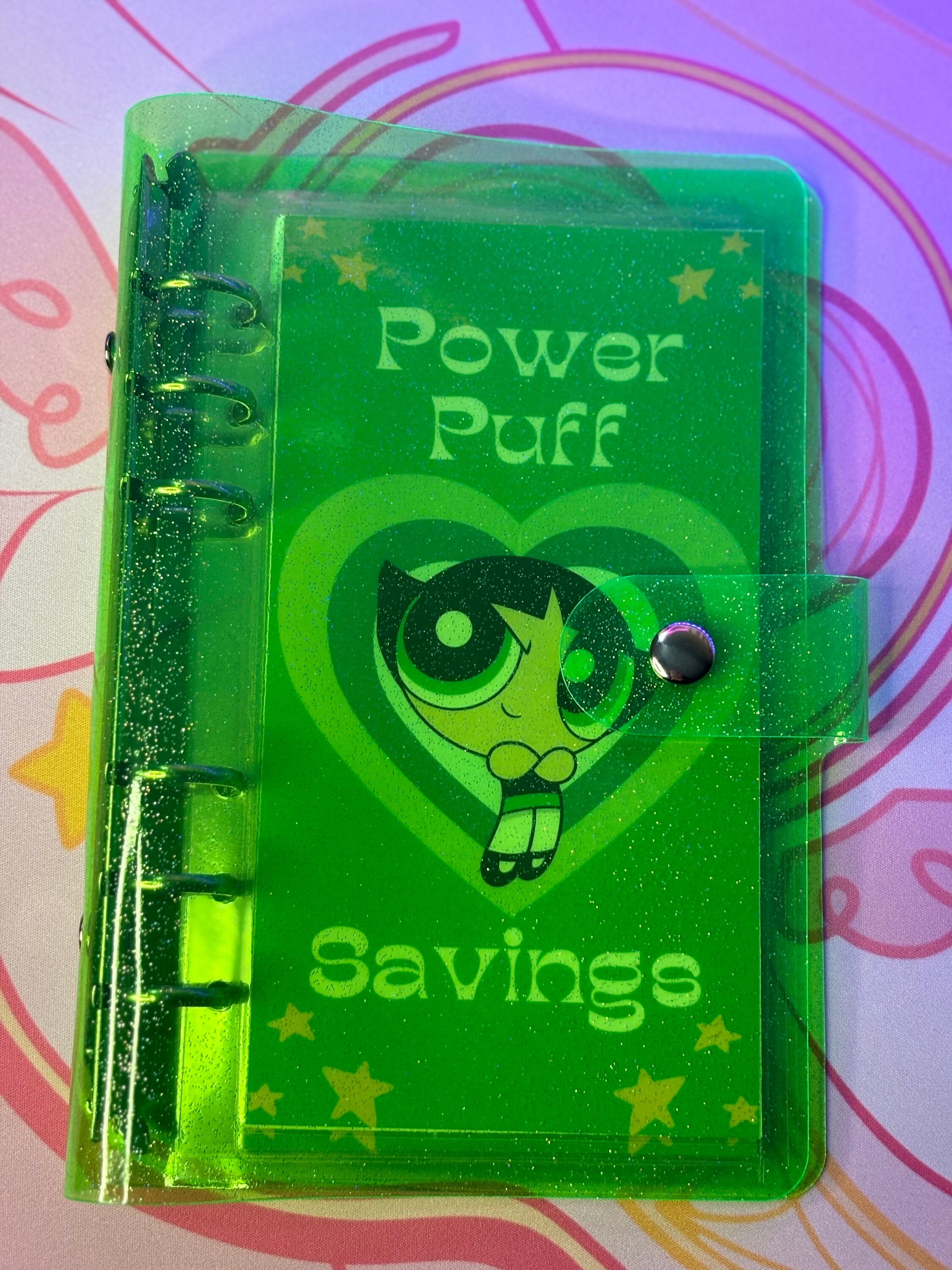 Power Puff Denomination A6 Savings Challenge Binder Limited Edition - Etsy