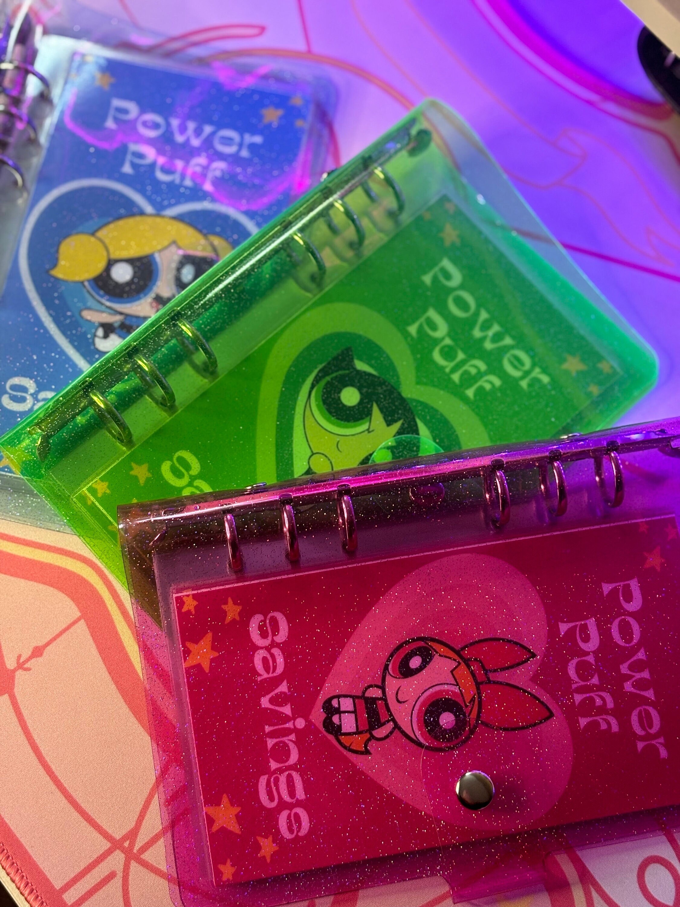 Power Puff Denomination A6 Savings Challenge Binder Limited Edition - Etsy