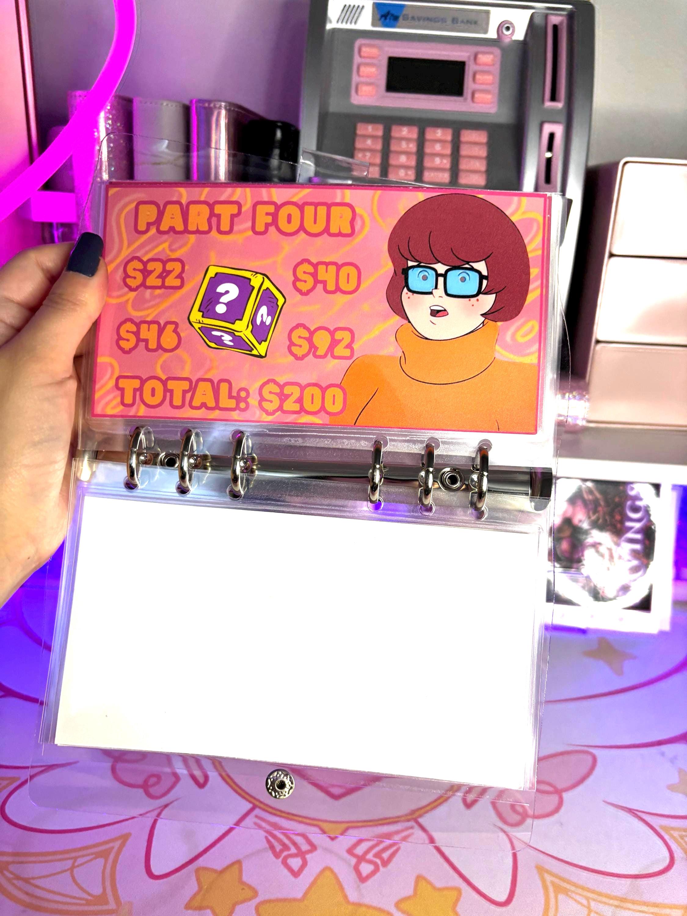 Mystery Squad Scooby Cash Stuffing Savings Challenge A6 Budgeting - Etsy