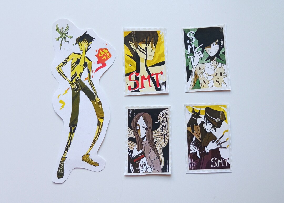 SMT 3 Nocturne Sticker Set - Etsy