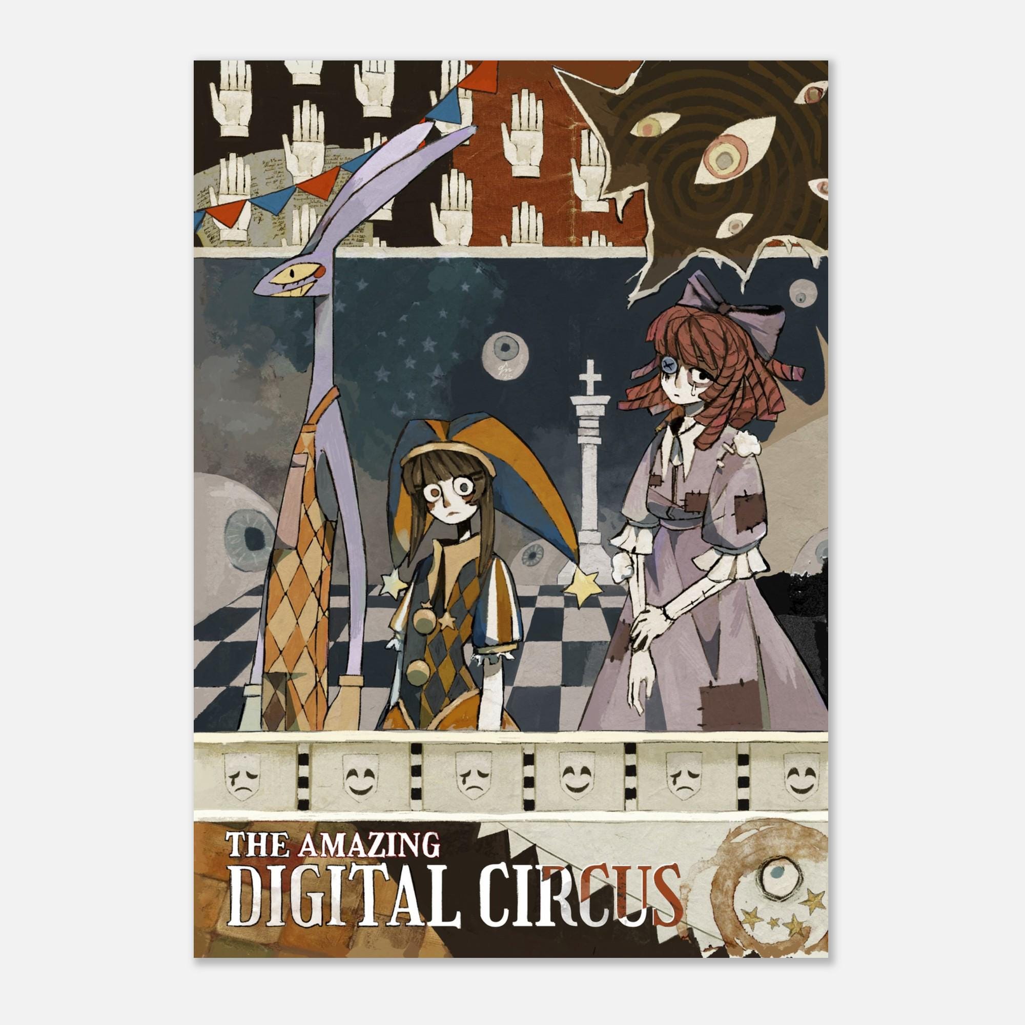 TADC Digital Circus A3 Print | Sannypm 2025 - Etsy