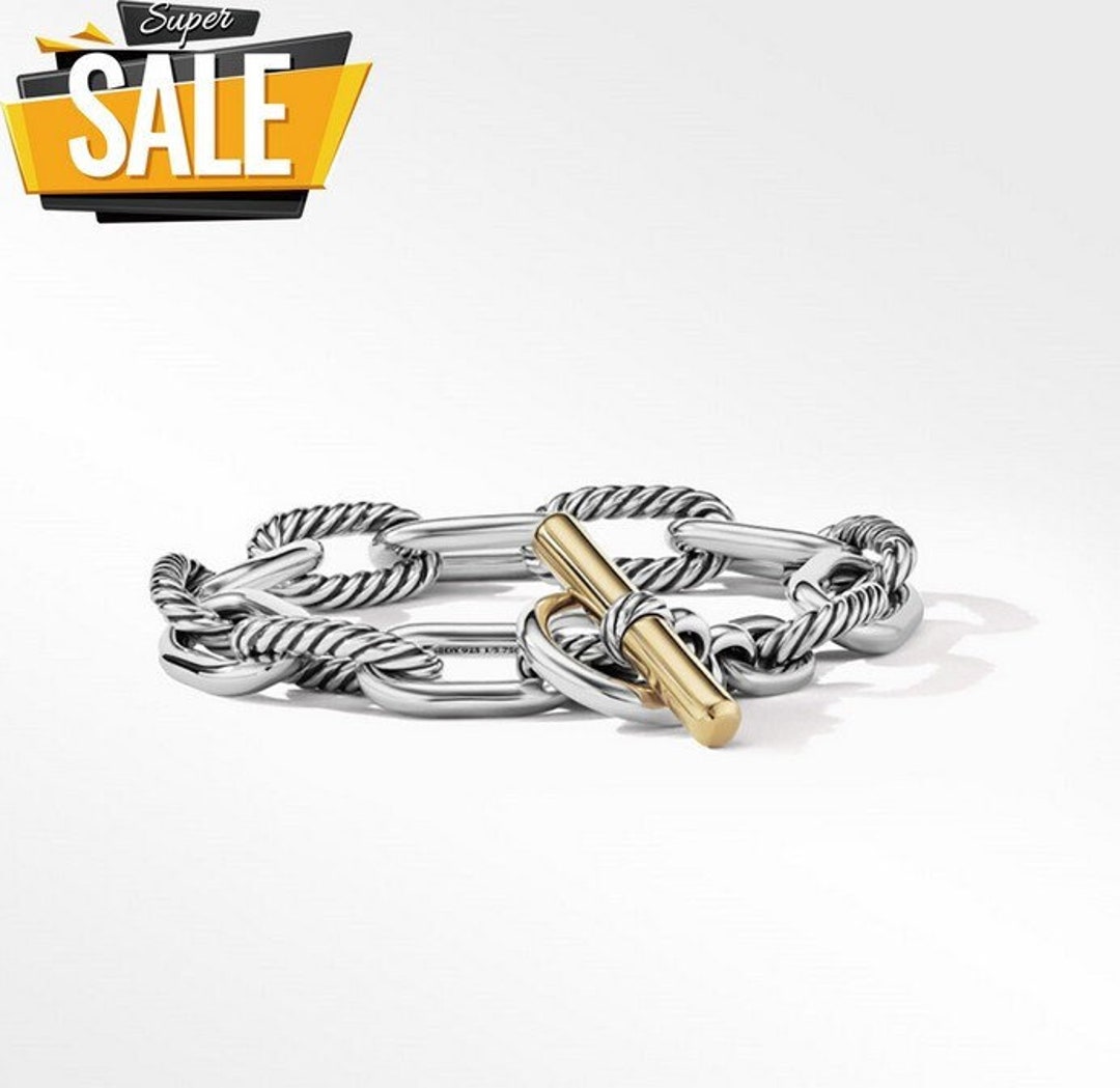 Cable Cuff Bracelet, Cable Bracelet , Vintage Sterling Silve Bracelet ...