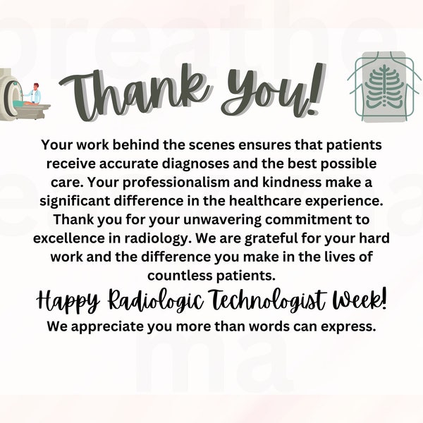 Rad Tech Week Banner - Etsy