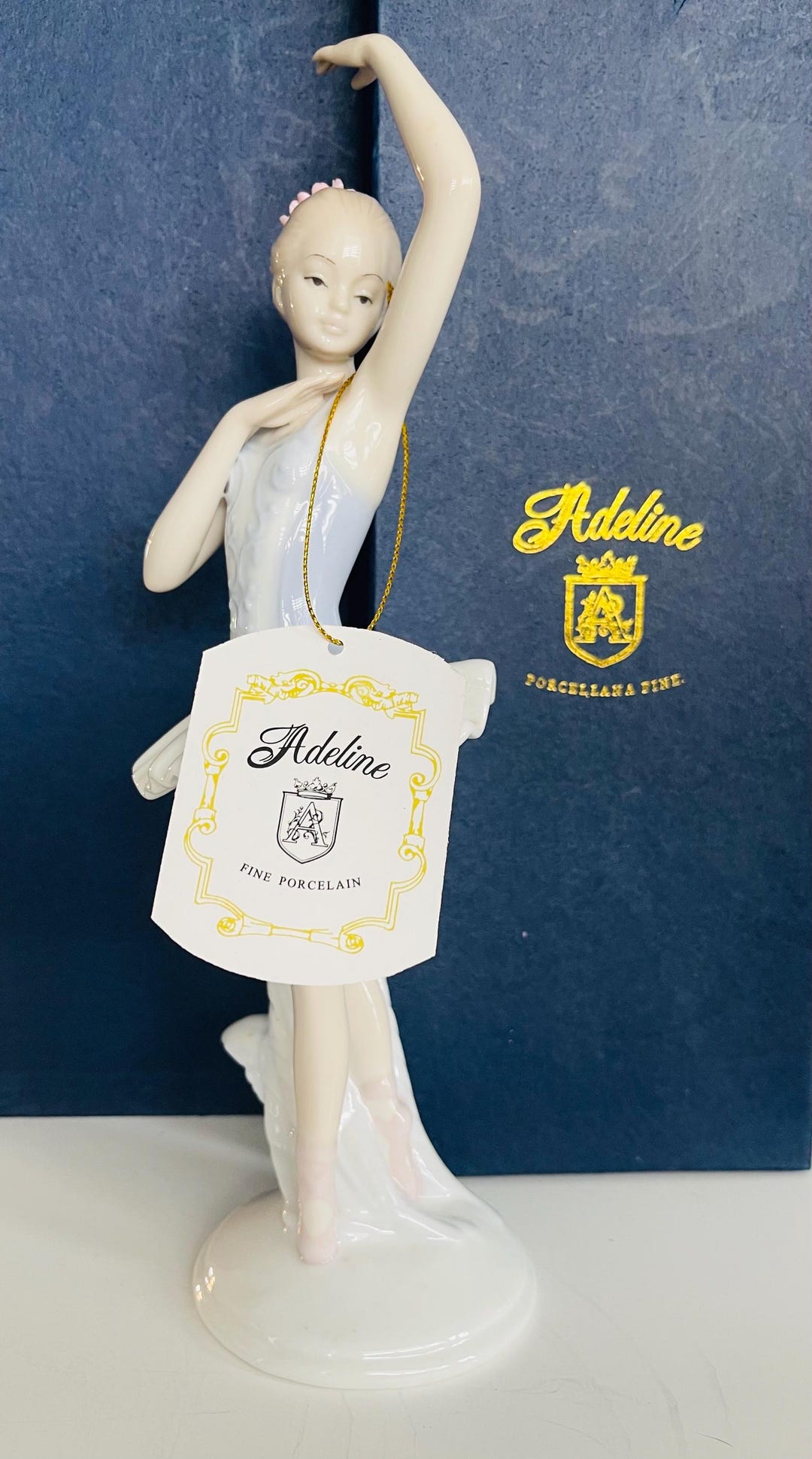 ADELINE Fine Porcelain Figurine - Ballerina - Etsy