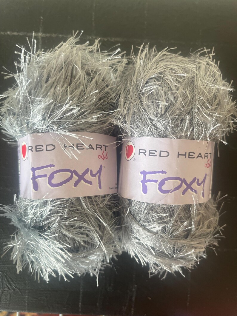Red Heart Foxy Yarn - Etsy