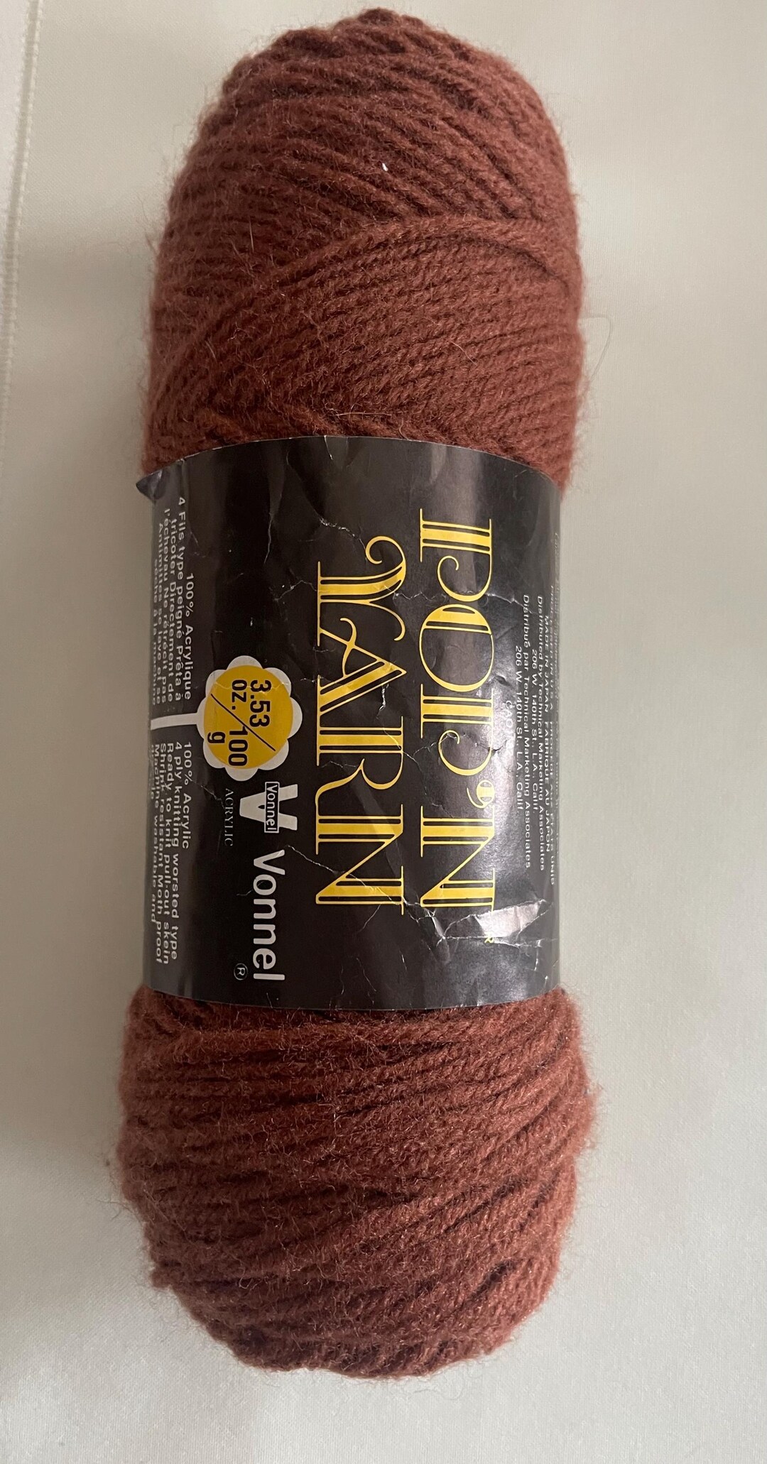 Vintage 100% Acrylic - POP’N Yarn - 100g - Etsy