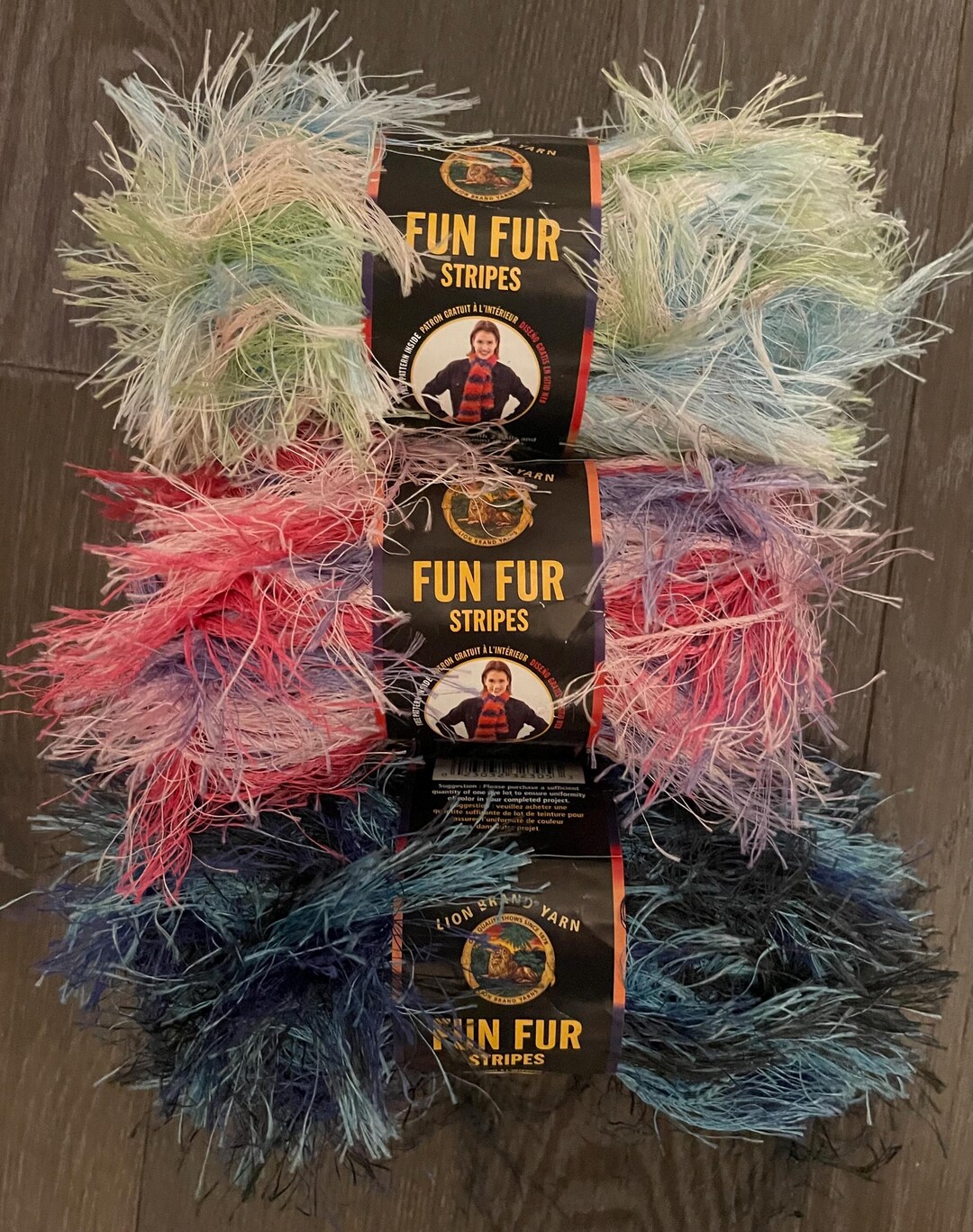 Fun Fur Yarn Lion Brand - Etsy
