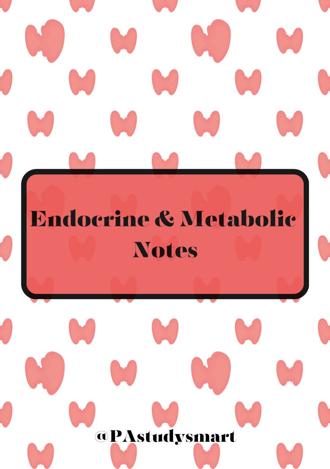 Endocrine & Metabolic Notes for UK Physician Associate Students - Etsy