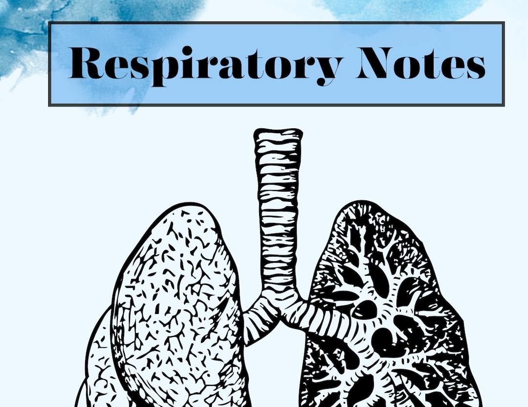 Respiratory Notes - UK Physician Associate - Matrix - Etsy UK