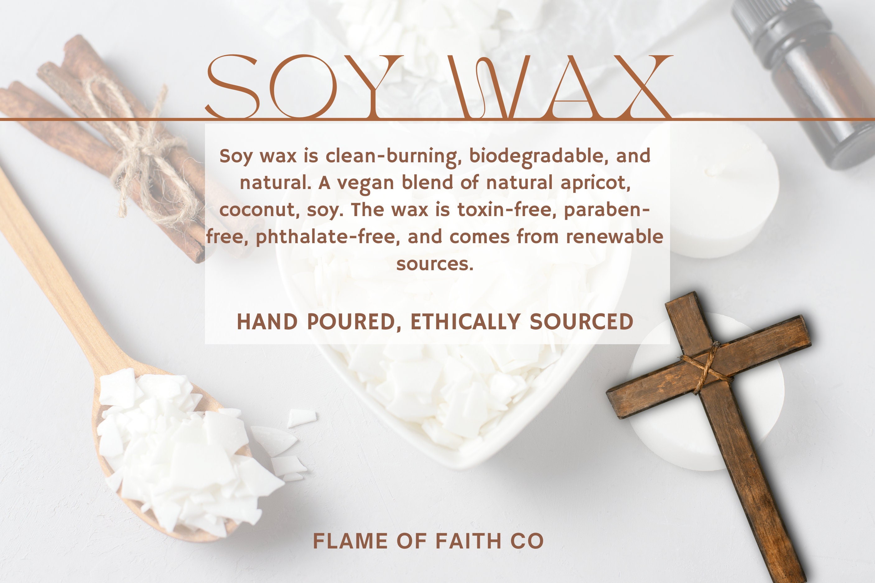 Flame of Faith Bible Verse Candle Hand Poured 11 Oz Prayer Candle ...