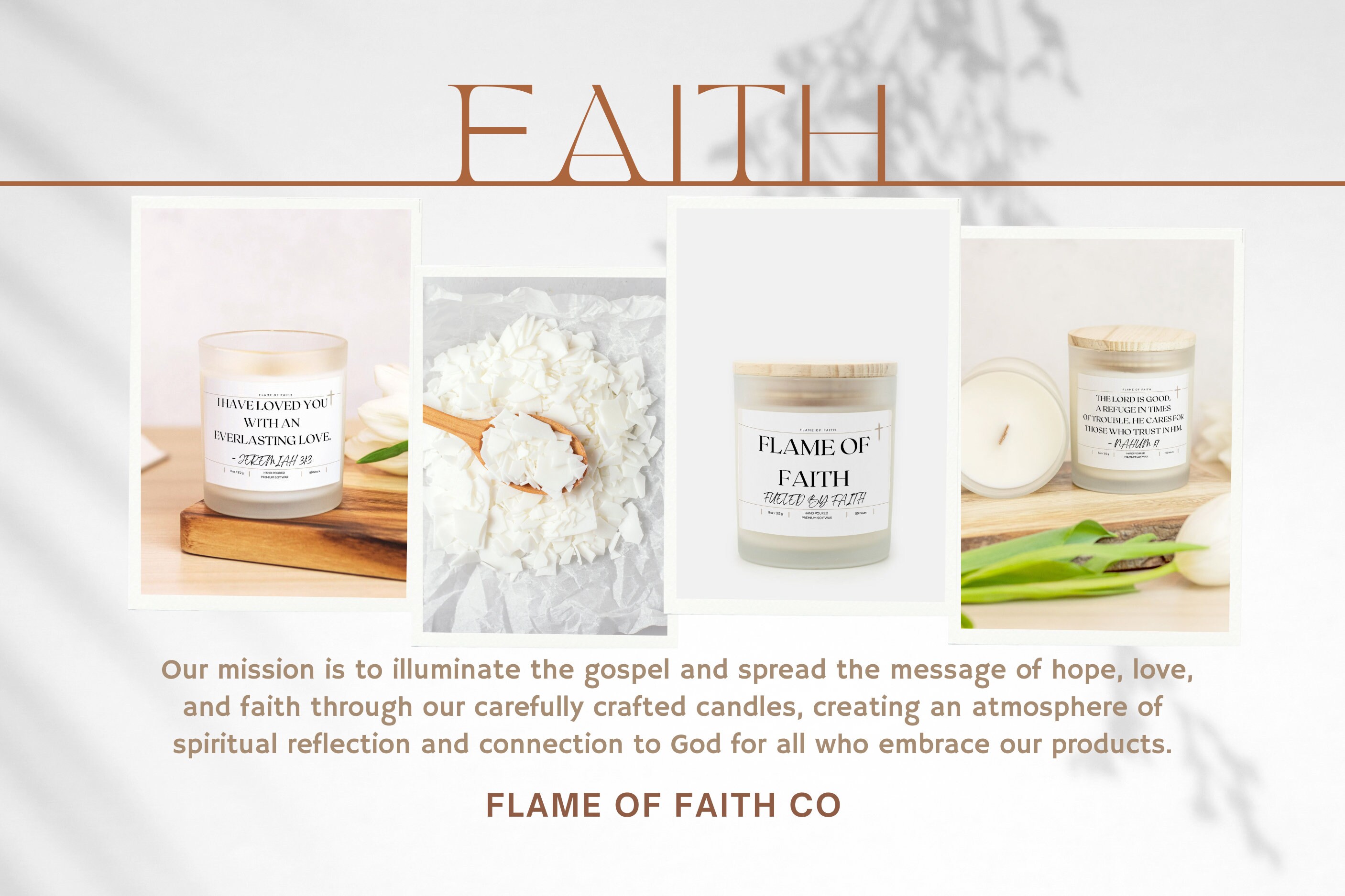 Genesis 1:1 | Bible Verse Candle | Hand Poured 11 Oz Prayer Candle ...