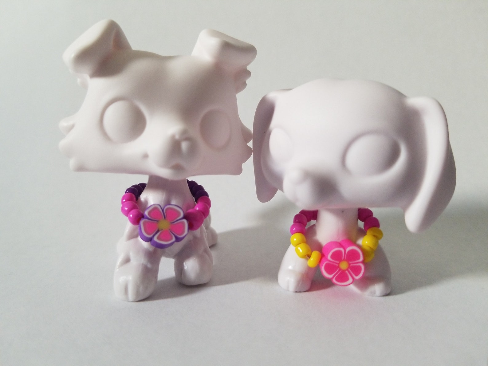 Set of 7 Flower Themed Littlest Pet Shop/lps Necklaces - Etsy