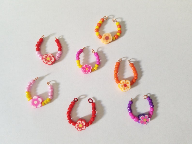 Set of 7 Flower Themed Littlest Pet Shop/lps Necklaces - Etsy