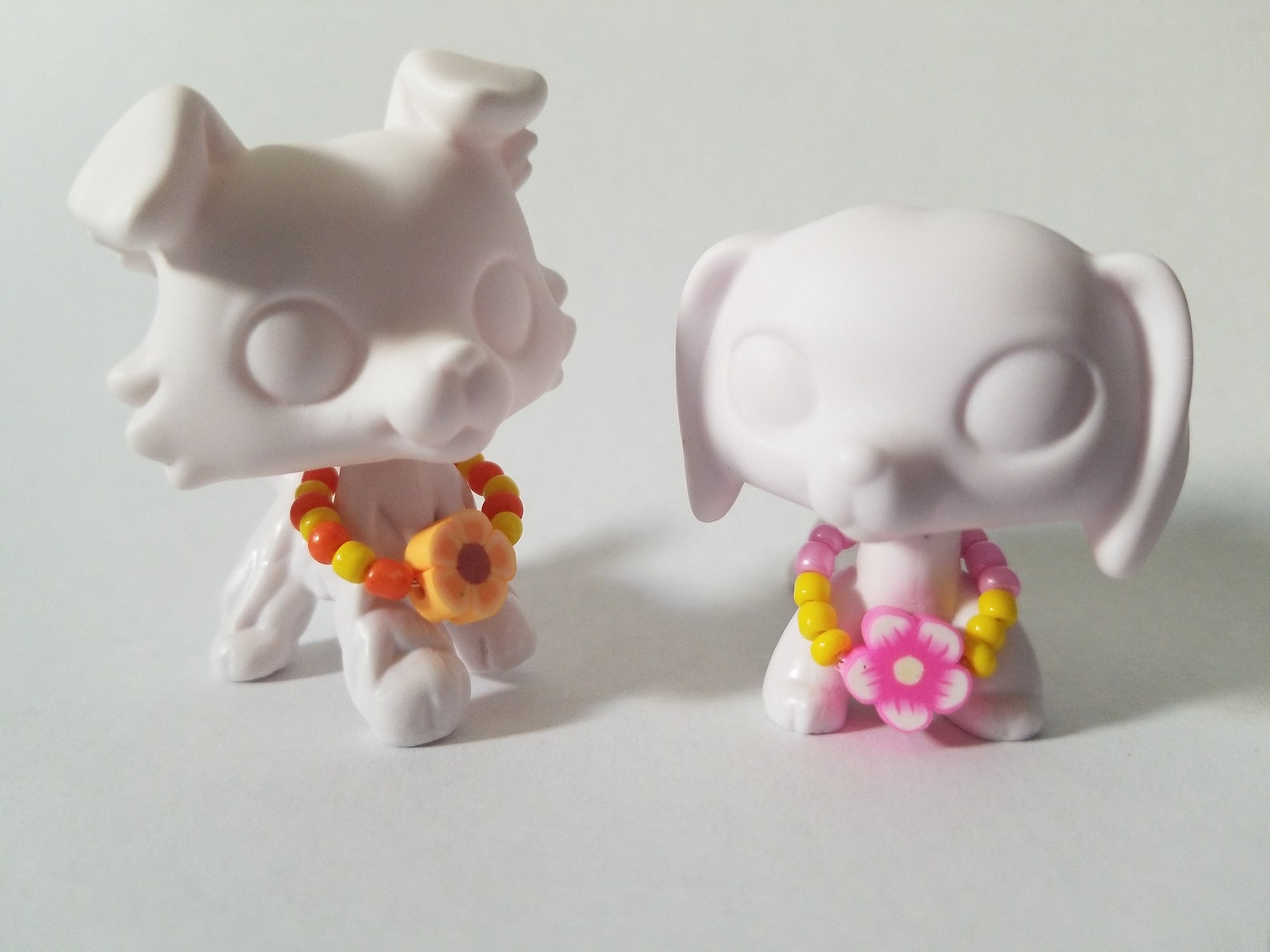 Set of 7 Flower Themed Littlest Pet Shop/lps Necklaces - Etsy