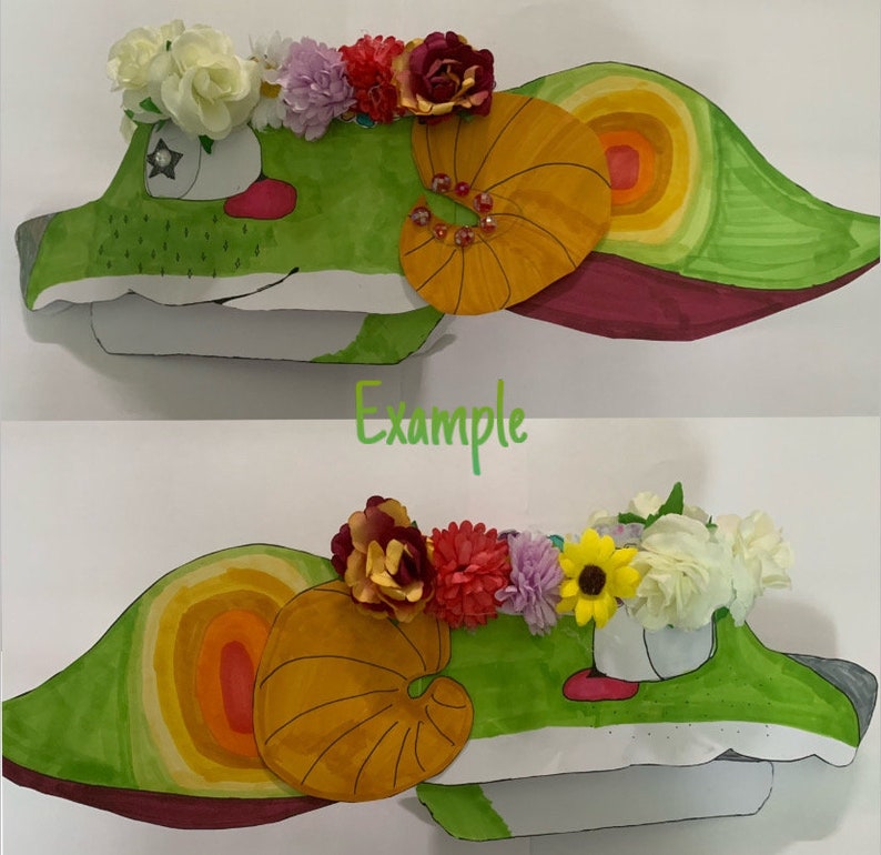 Custom Paper Dragon Puppet //paper Crafts / Paper Dragon / Dragon ...