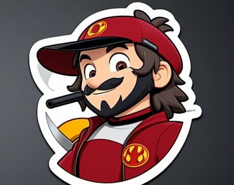 Super Mario Bros. Wonder Sticker Floating Cap Mario - Etsy