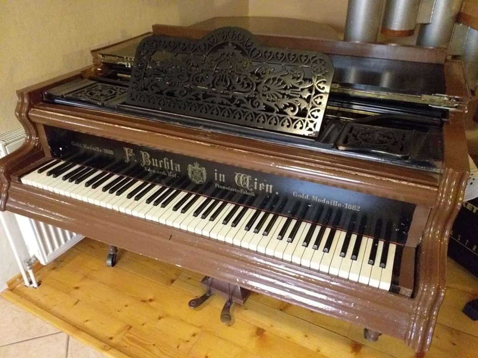 Grand Piano From 1880 - Etsy