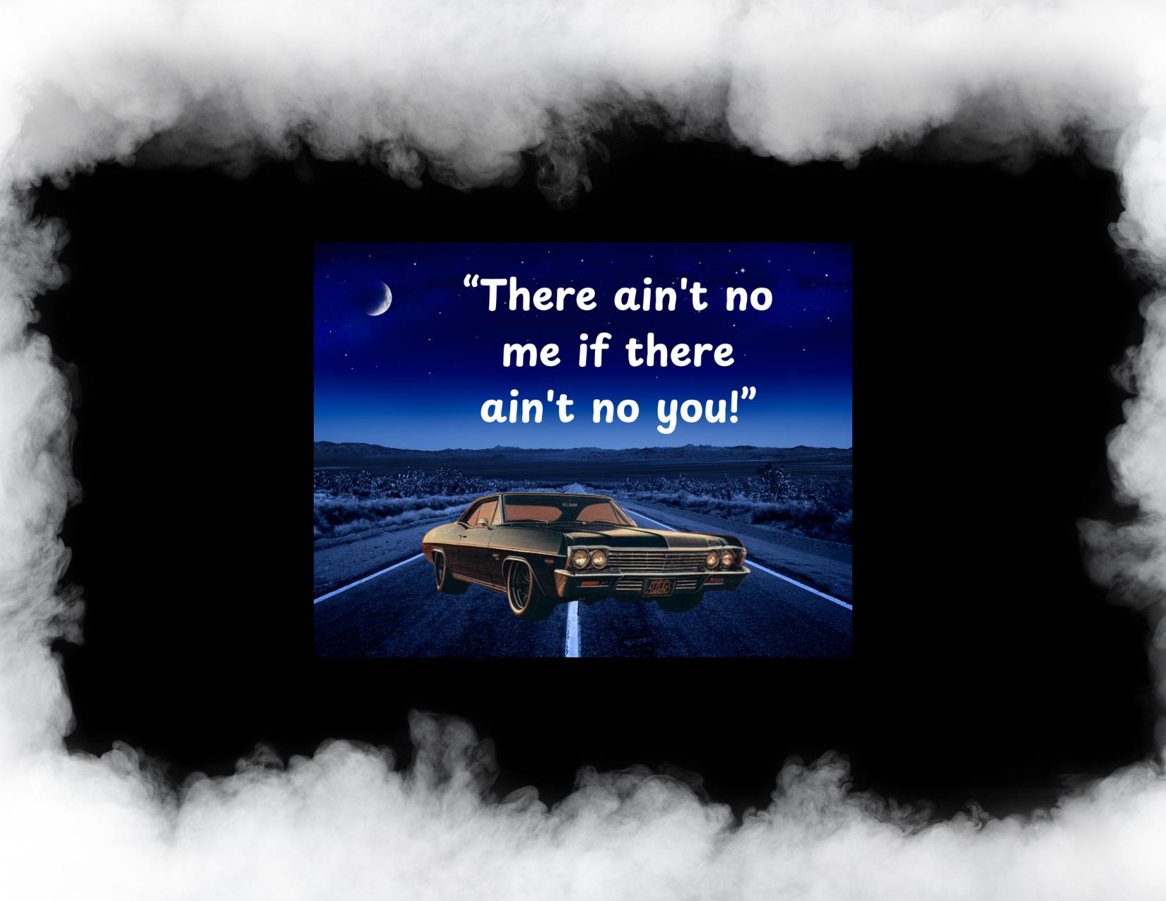 5 PNGS of Dean's Impala & His Favorite Quotes - Etsy