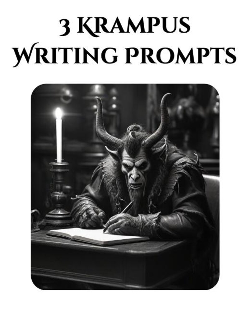 Krampus Activity Book! Instantly Download the PDF! - Etsy