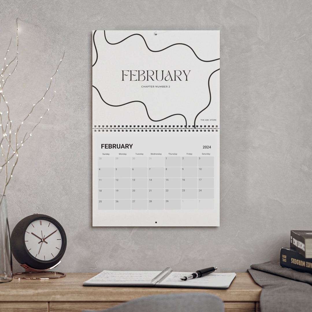 Calendar, “2024 Calendar”, MINIMALIST CALENDAR, “new Year Calendar” - Etsy