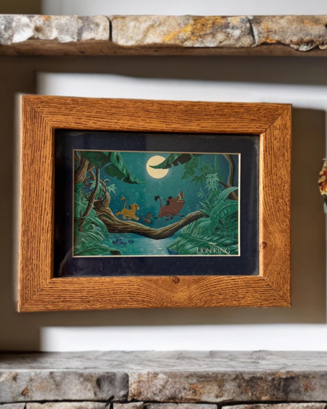 RARE Vintage Authentic 90'S the the LION KING Postcard Disney – Simba ...