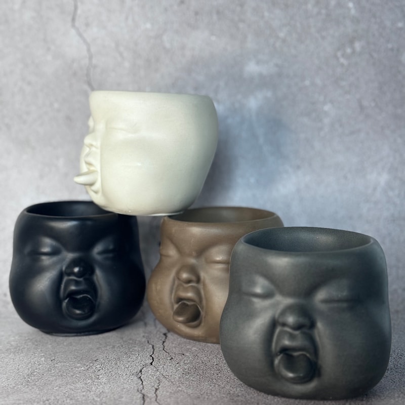 Multi Face Planter - Etsy