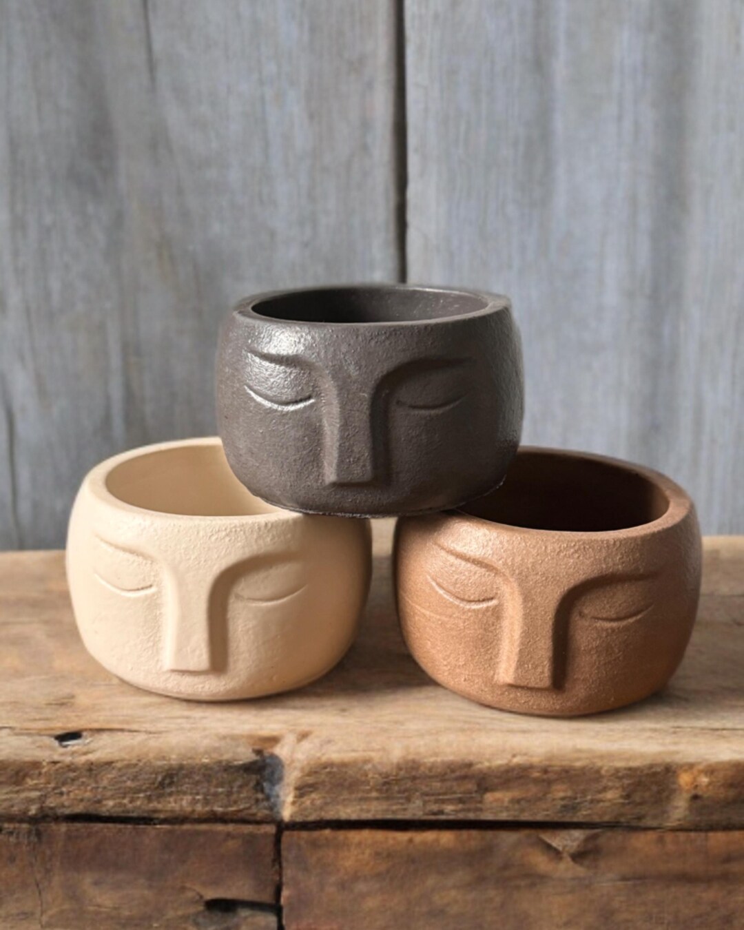 Unique Face Planter Pots|flower Pot | Head Planter Pot| Ceramics ...