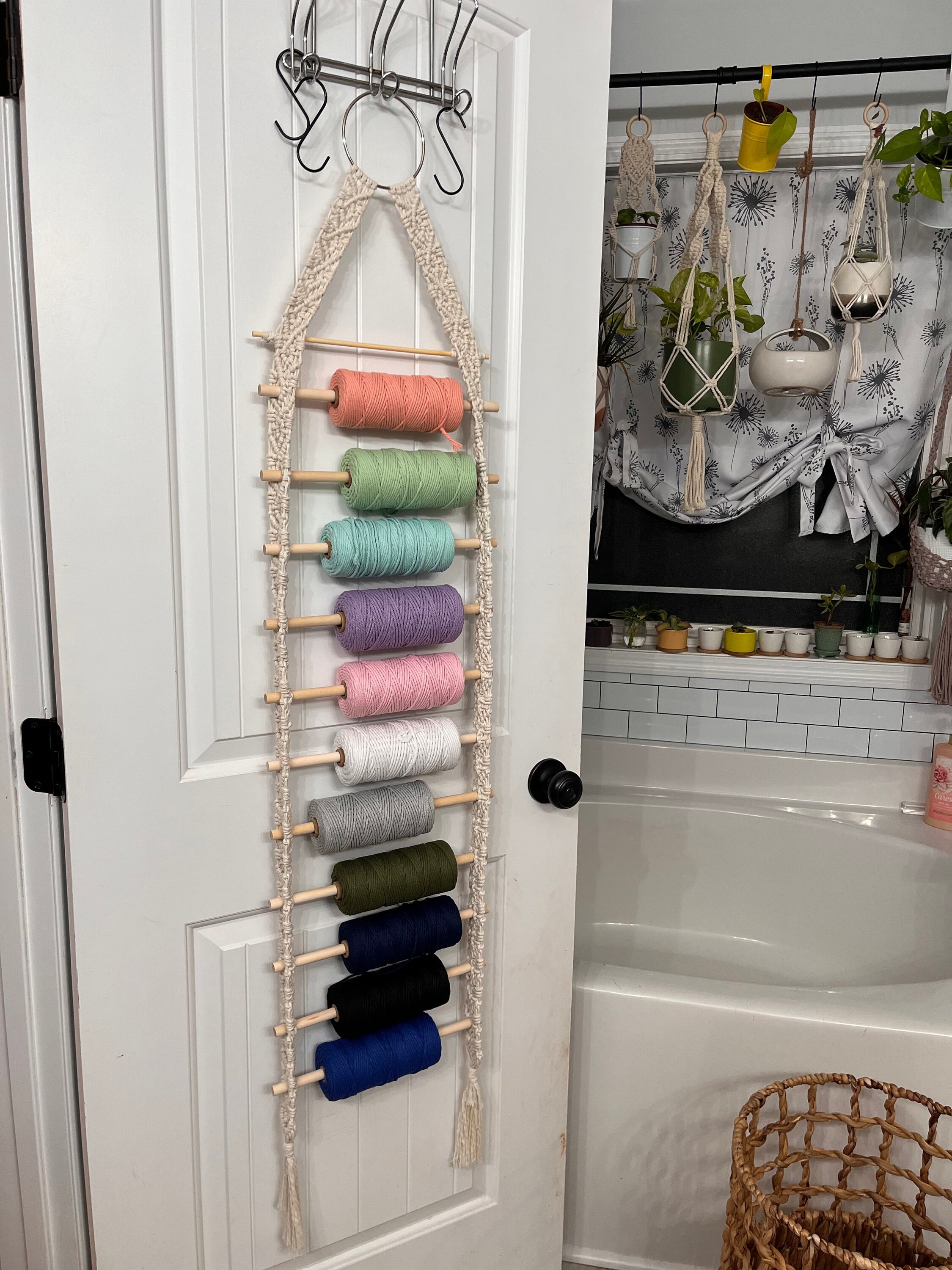 Macrame Multi Storage - Etsy