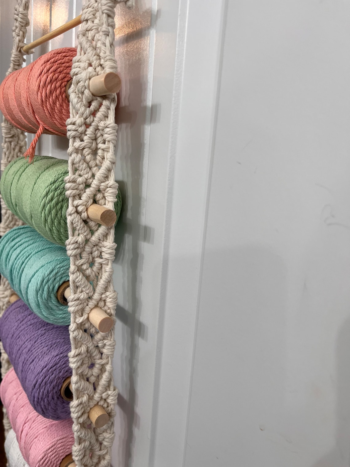 Macrame Multi Storage - Etsy
