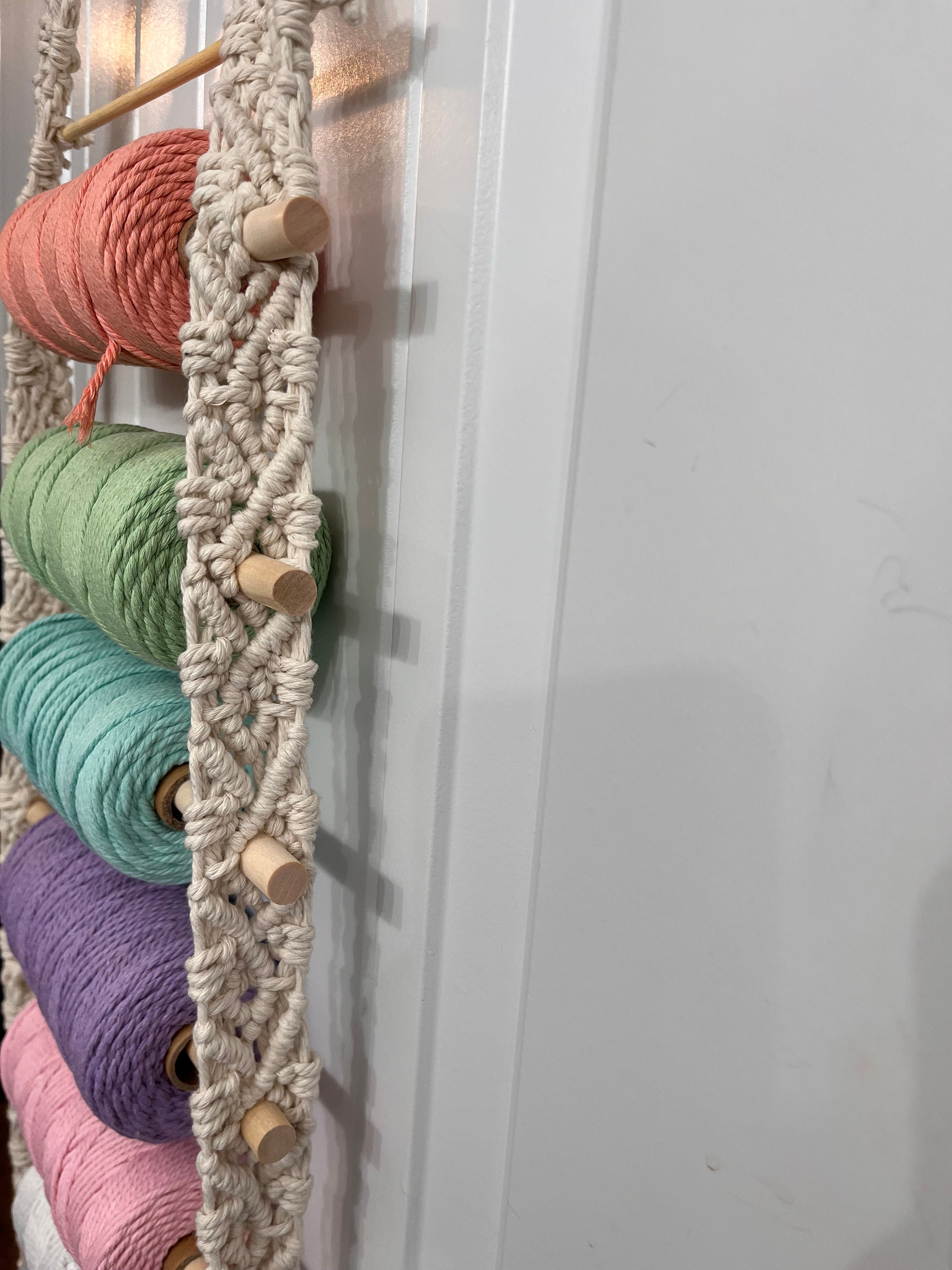 Macrame Multi Storage - Etsy